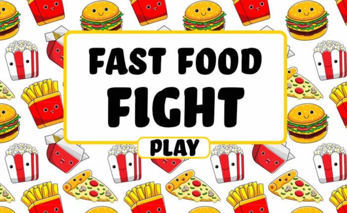 Fast Food Fight - Burger Dude Studios