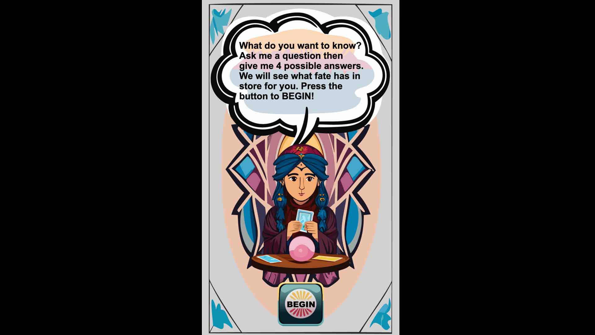 Fortune Told, Fortune Teller Game - Burger Dude Studios